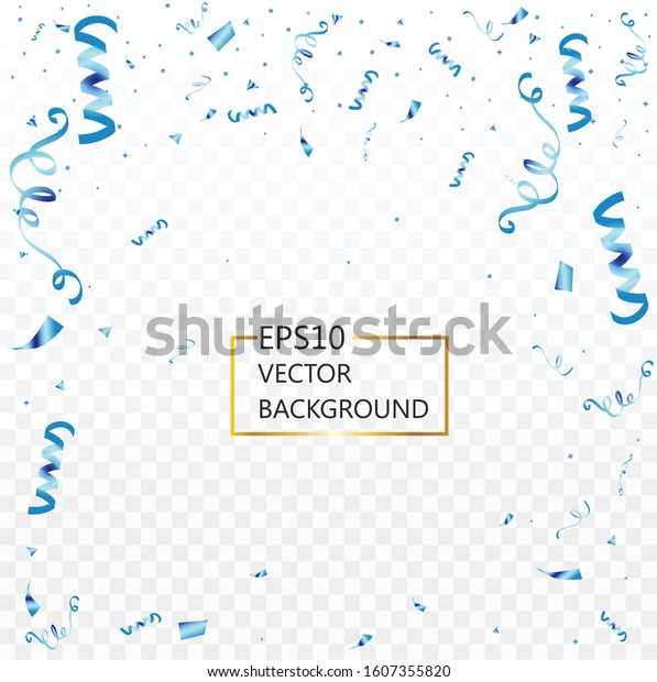 Celebration Background Party Decoration Frame Template Stock Vector ...