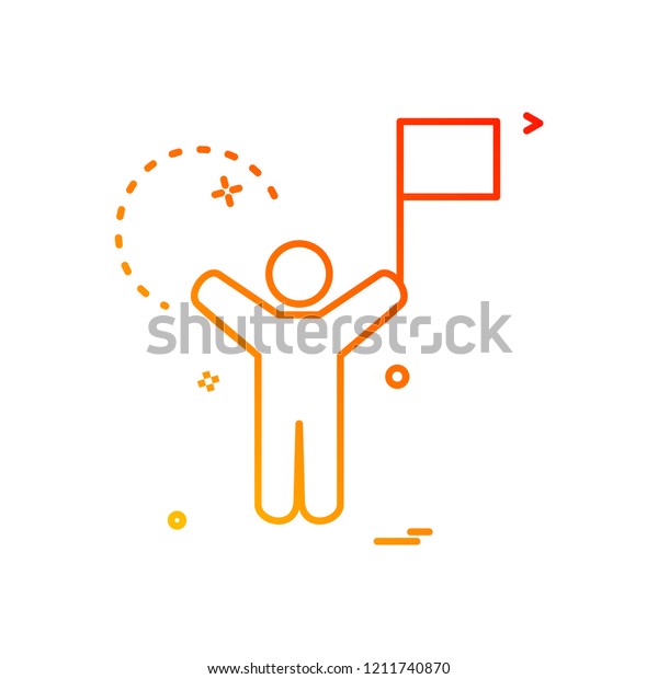 Celebration Dance Icon Vector Design Stock Vector (Royalty Free ...