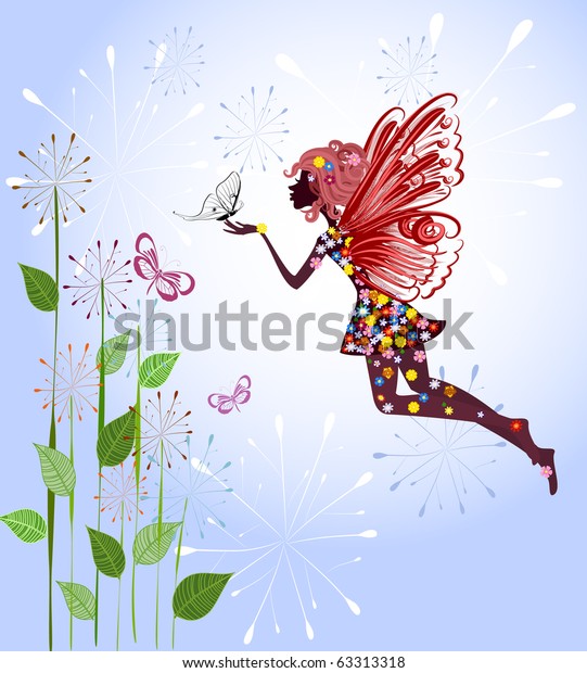 Celestial Fairy Stock Vector (Royalty Free) 63313318 | Shutterstock
