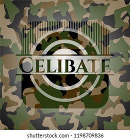Celibate On Camouflaged Texture Stock Vector (Royalty Free) 1198709836 ...