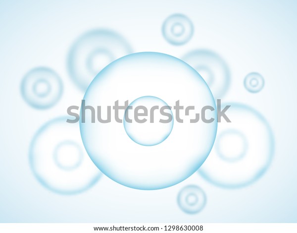 Cell Background Microscopic Bacteria Biology Science Stock Vector ...