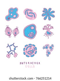 Cell Imagine Art Fun Stock Vector (Royalty Free) 766251214 | Shutterstock