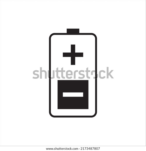 Cell Phone Battery Icon Logo Vector Stock Vector (Royalty Free ...