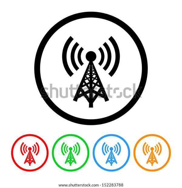 Cell Phone Tower Icon: Vector có sẵn (miễn phí bản quyền) 152283788 ...