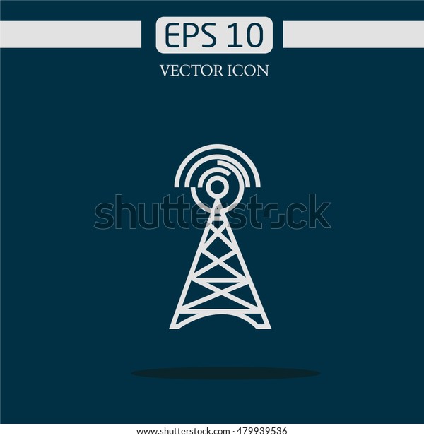 Cell Phone Tower Icon Stock Vector (Royalty Free) 479939536 | Shutterstock