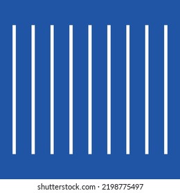 Cell Prison Cage Bars Jail Blue Stock Vector (Royalty Free) 2198775497 ...
