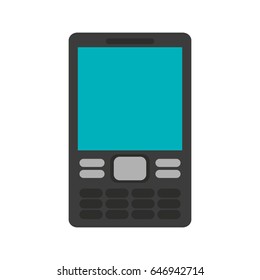 Cellphone Buttons Icon Image Stock Vector (Royalty Free) 646942714 ...