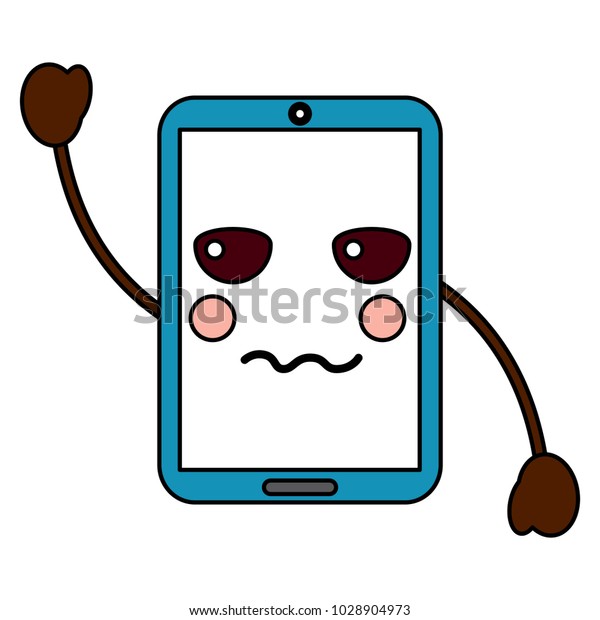 Cellphone Emoji Icon Image Stock Vector (Royalty Free) 1028904973 ...