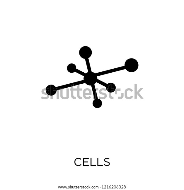 Cells Icon Cells Symbol Design Science Stock Vector (Royalty Free ...