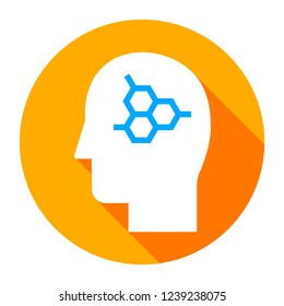 Cells People Icon Head Thoughts Organization Stock Vector (Royalty Free ...