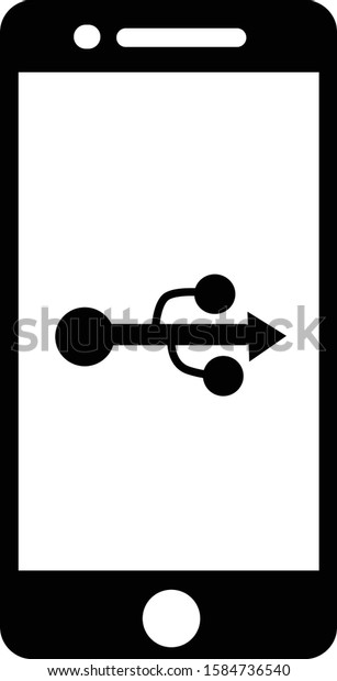 Cellular Icons Commonly Used By World Stock Vector (Royalty Free ...