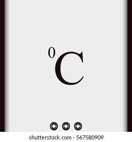 Celsius Symbol Illustration Stock Vector (Royalty Free) 567580909 ...