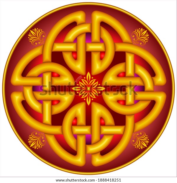Celtic Symbols Strength Perseverance Stock Vector (Royalty Free) 1888418251