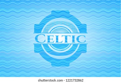 Celtic Water Representation Emblem Stock Vector (Royalty Free ...