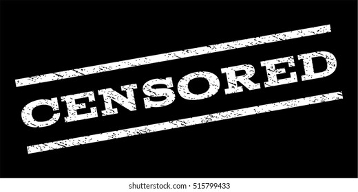 Censored Watermark Stamp Text Tag Between Stock Vector (Royalty Free ...