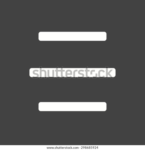 Center Align Text Icon Vector Image: เวกเตอร์สต็อก (ปลอดค่าลิขสิทธิ์ ...