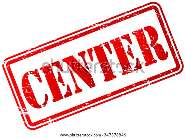 Center Stamp Badge: vector de stock (libre de regalías) 347378846 ...