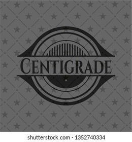 Centigrade Dark Emblem Retro Stock Vector (Royalty Free) 1352740334 ...