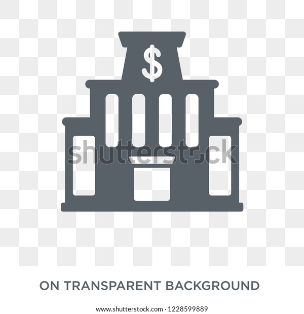 Central Bank Icon Central Bank Design Stock Vector (Royalty Free ...
