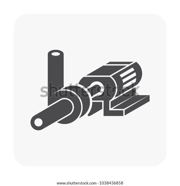 Centrifugal Pump Vector Icon Powered By Stock Vector (Royalty Free ...