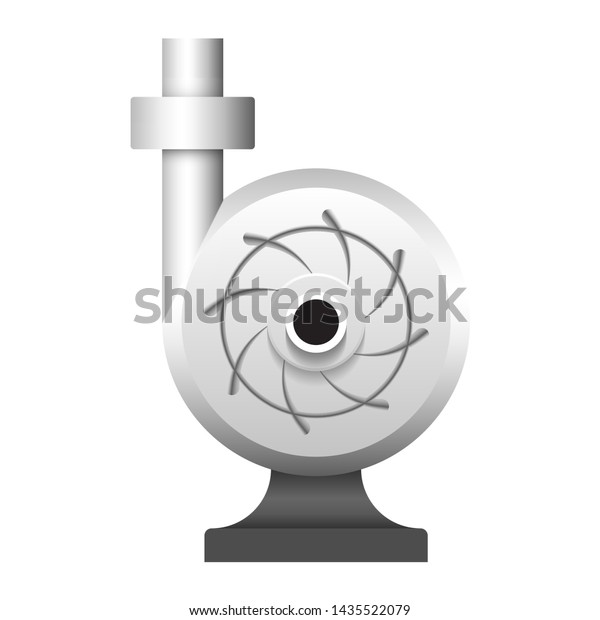 Centrifugal Pump Vector Icon Powered By Stock Vector (Royalty Free ...