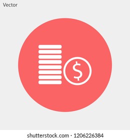Cents Vector Icon 10 Eps Stock Vector (Royalty Free) 1206226384 ...