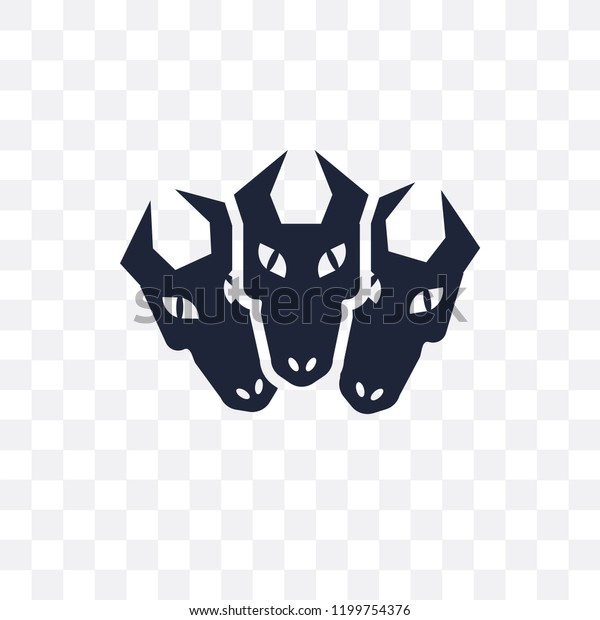 Cerberus Transparent Icon Cerberus Symbol Design Stock Vector (Royalty ...