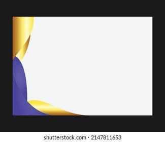 Certificate Paper Template Design Background Stock Vector (Royalty Free ...