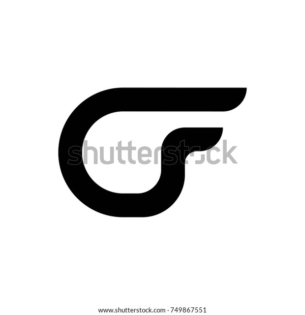 Cf Brand Logo Stock Vector (Royalty Free) 749867551
