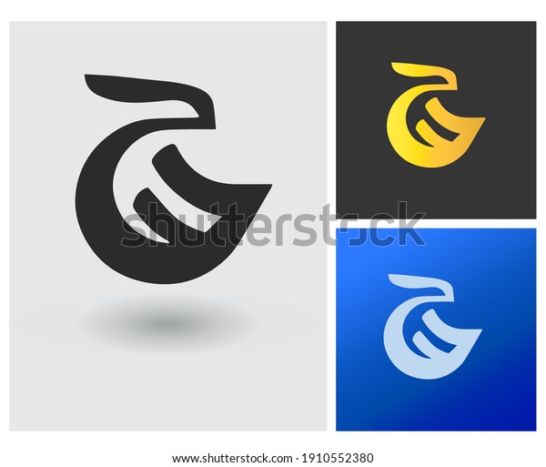 Cf Sf Pf Initial Logo Letter Stock Vector (Royalty Free) 1910552380 ...