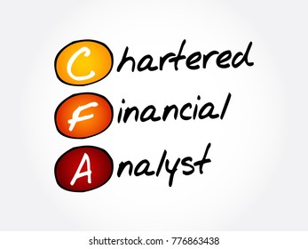 35 Chartered Financial Analyst Stock Vectors, Images & Vector Art ...