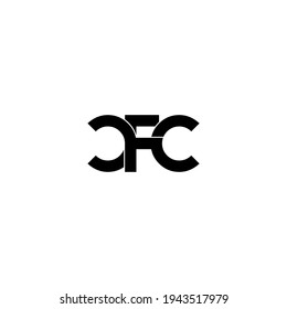 Cfc Letter Original Monogram Logo Design Stock Vector (Royalty Free ...