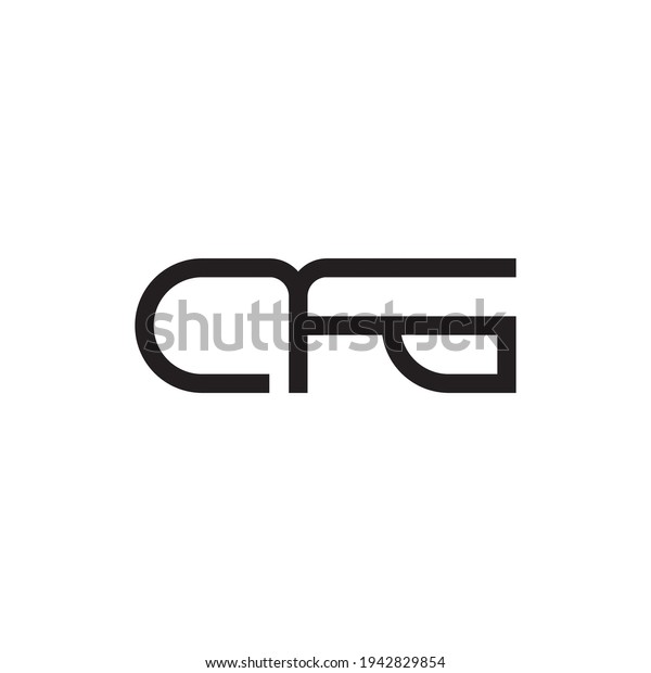 Cfg Letter Logo Design Vector Stock Vector (Royalty Free) 1942829854 ...