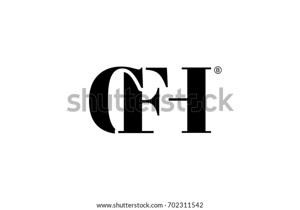 Cfh Logo Branding Letter Vector Graphic Stock Vector (Royalty Free ...
