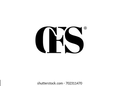 Cfs Logo Branding Letter Vector Graphic Stock Vector (Royalty Free ...