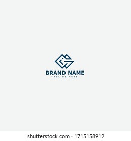 Symbiotic Vector Logo Stock Vector (Royalty Free) 1129361693