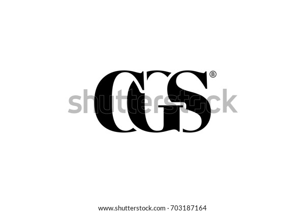 Cgs Logo Branding Letter Vector Graphic Stock Vector (Royalty Free ...