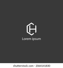 Ch Construction Home Logo Vector Stock Vector (Royalty Free) 2064141830 ...