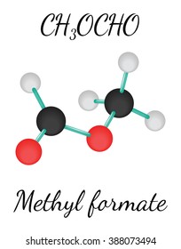 Vektor Stok C2h6o2 Ethylene Glycol 3d Molecule Isolated (Tanpa Royalti ...
