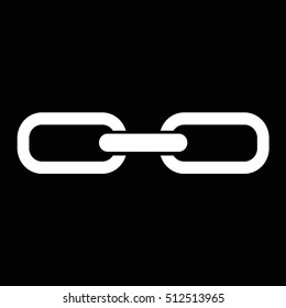 Chain Icon Illustration Design Stock Vector (Royalty Free) 512514013