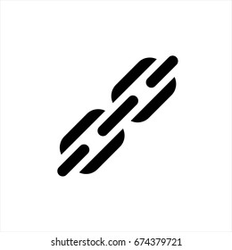 Chain Icon Trendy Flat Style Isolated Stock Vector (Royalty Free ...