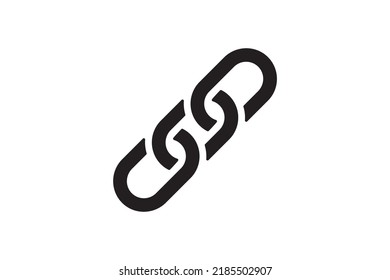 Chain Link Icon Connection Sign Vector Stock Vector (Royalty Free ...