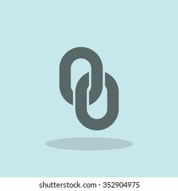 Chain Pictogram Stock Vector (Royalty Free) 352904975 | Shutterstock