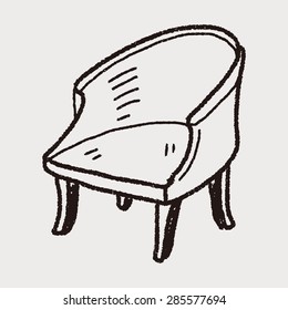 Chair Doodle Stock Vector (Royalty Free) 285577694 | Shutterstock