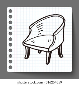 Chair Doodle Stock Vector (Royalty Free) 316254359 | Shutterstock