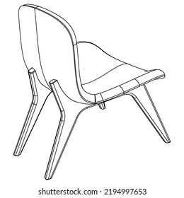 Chair Doodle Icons Collection Vector Doodle Stock Vector (Royalty Free ...