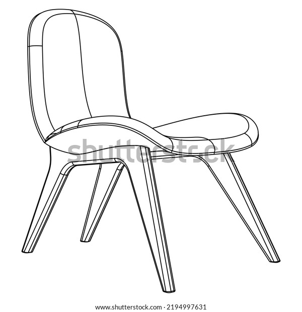 Chair Doodle Icons Collection Vector Doodle Stock Vector (Royalty Free ...