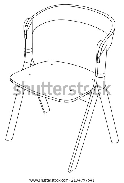 Chair Doodle Icons Collection Vector Doodle Stock Vector (Royalty Free ...