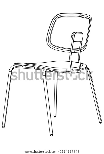 Chair Doodle Icons Collection Vector Doodle Stock Vector (Royalty Free ...