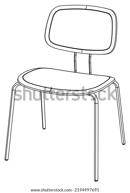 Chair Doodle Icons Collection Vector Doodle Stock Vector (Royalty Free ...